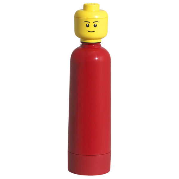 Lego Drinking Bottle - Red | IWOOT