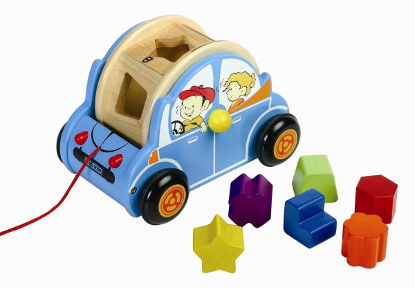 pull along car shape sorter Toys - Zavvi UK