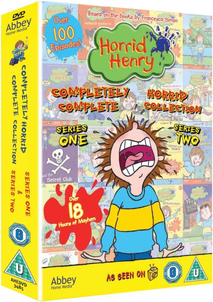 Horrid Henry - Complete Series 1 and 2 DVD | Zavvi
