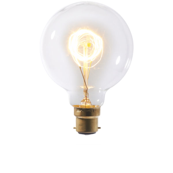 Vintage Light Bulb Medium Globe Loop Filament - Bayonet | IWOOT