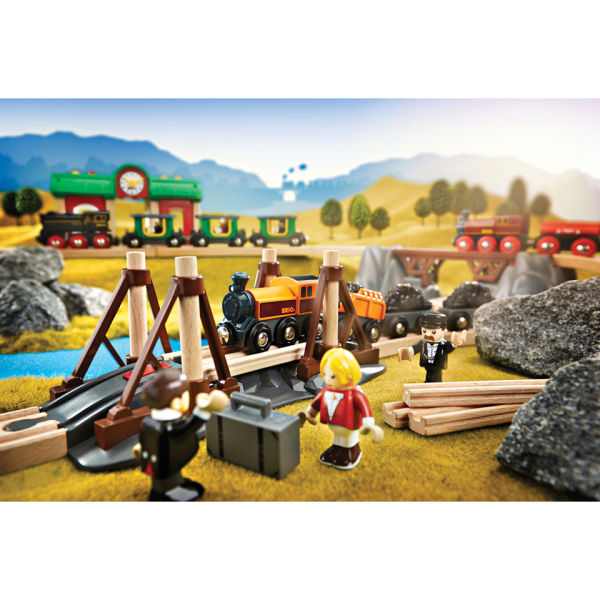 Brio Steam Train Railway Set Toys | Zavvi.com