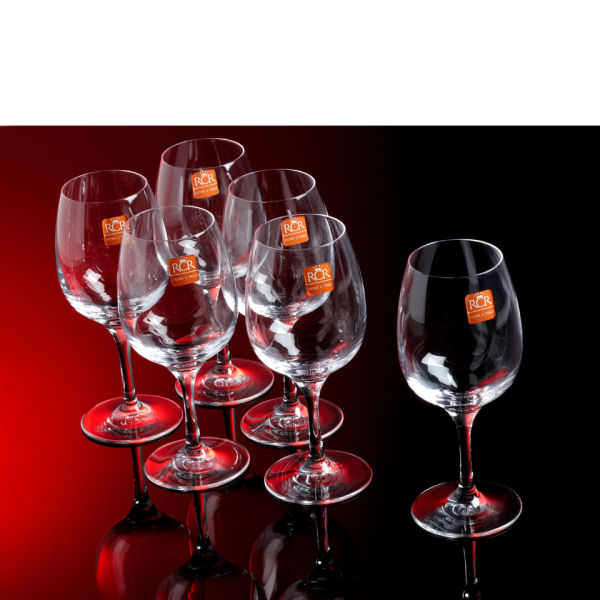 RCR Crystal Wine Glasses - Set of 6 | IWOOT