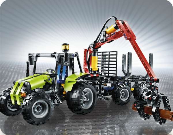 LEGO Technic: Tractor With Log Loader (8049) | IWOOT