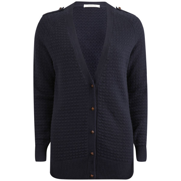 Sessun Women's Stereo Cardigan - Navy - Free UK Delivery over £50