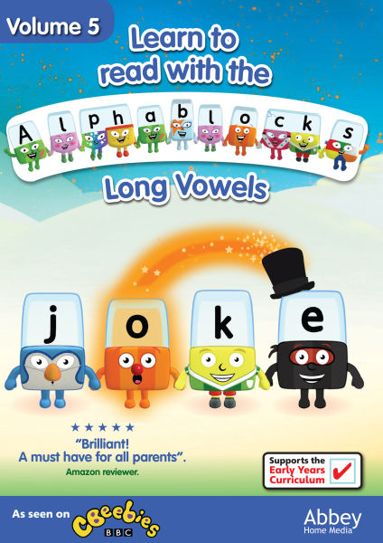 Alphablocks: Long Vowels - Volume 5 DVD | Zavvi