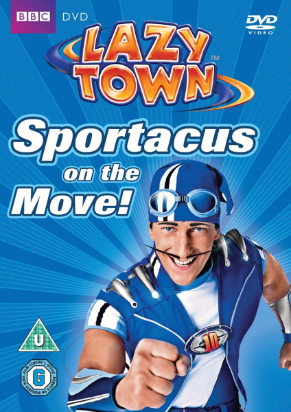 Lazytown - Sportacus On The Move DVD | Zavvi.com