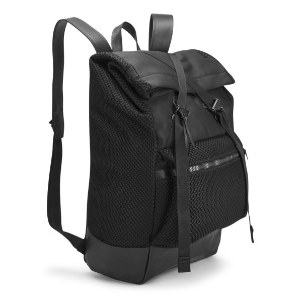 Christopher Raeburn Men's Mesh Rucksack - Black - Free UK Delivery over £50