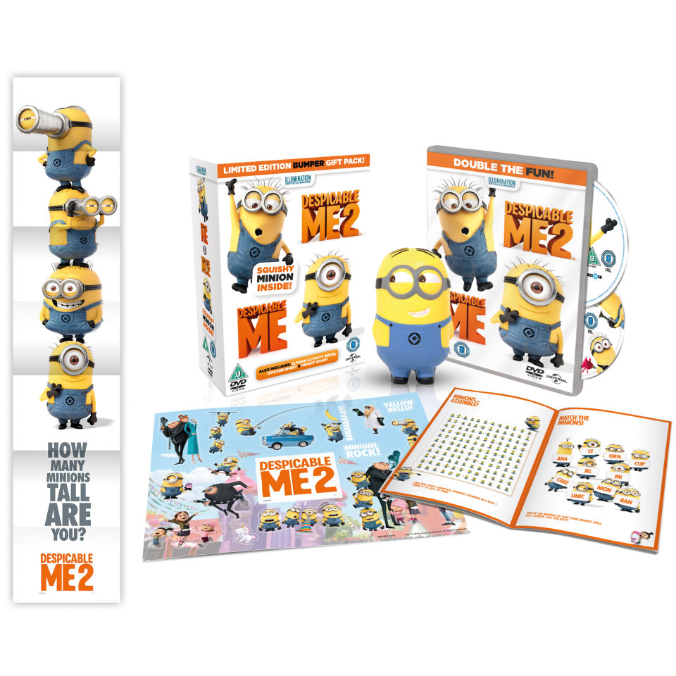 Despicable Me 1 and 2 - Limited Edition Gift Box DVD | Zavvi.com