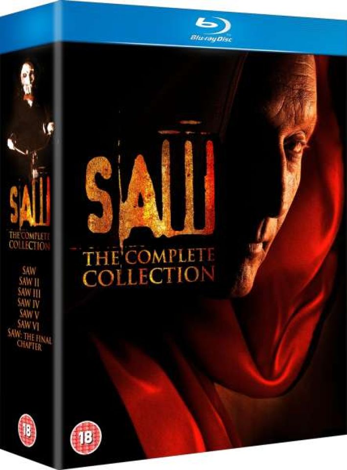 Saw 1-7 Blu-ray - Zavvi UK