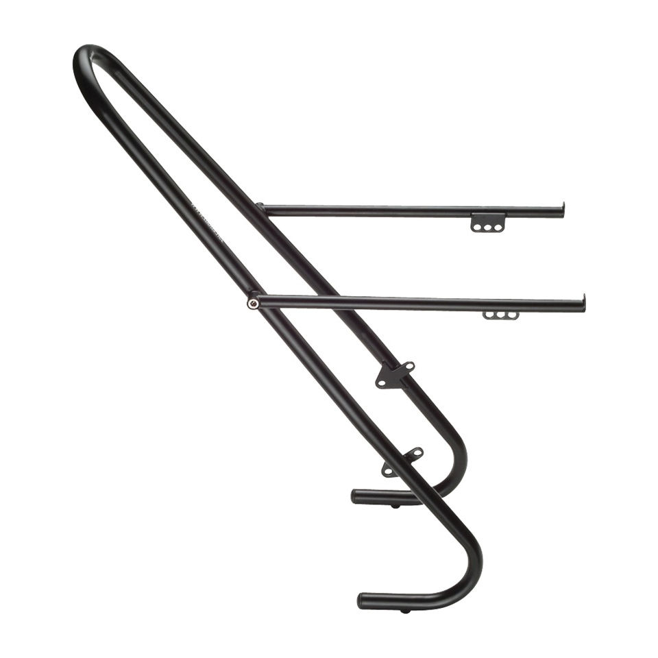 Tubus Tara Lowrider Front Pannier Rack - Black | ProBikeKit UK