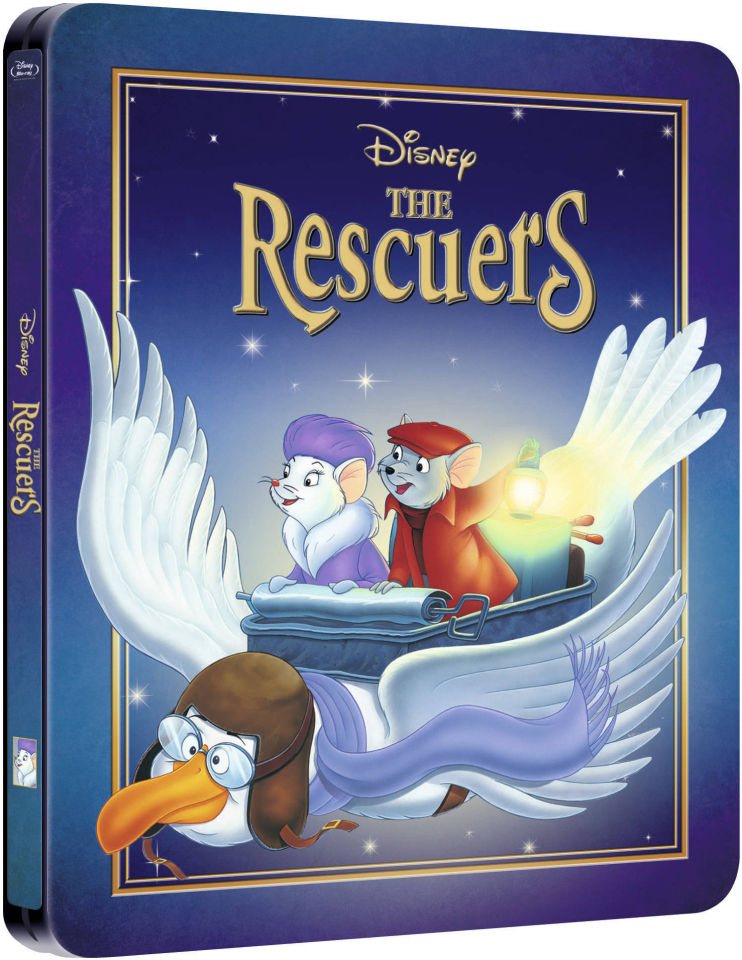 The Rescuers - Zavvi Exclusive Limited Edition Steelbook (The Disney ...
