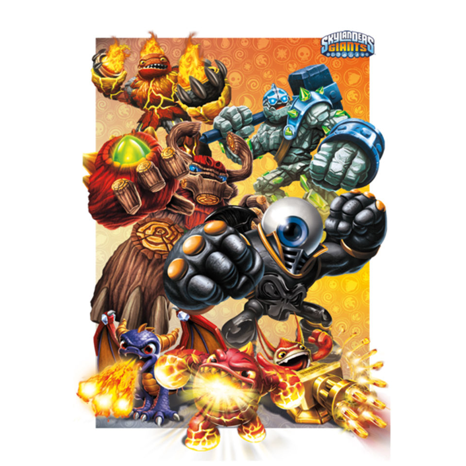 Skylanders Giants Characters - Lenticular Poster - 47 x 67cm ...