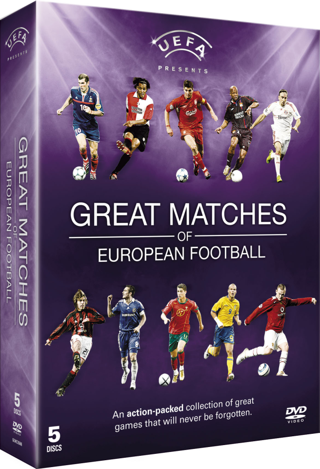 UEFA: Great Matches of European Football DVD - Zavvi UK