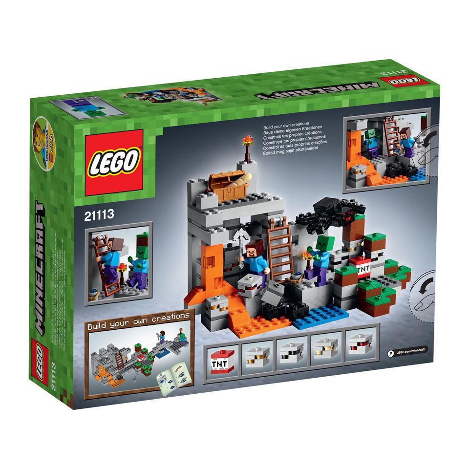 LEGO Minecraft: The Cave (21113) Toys | TheHut.com