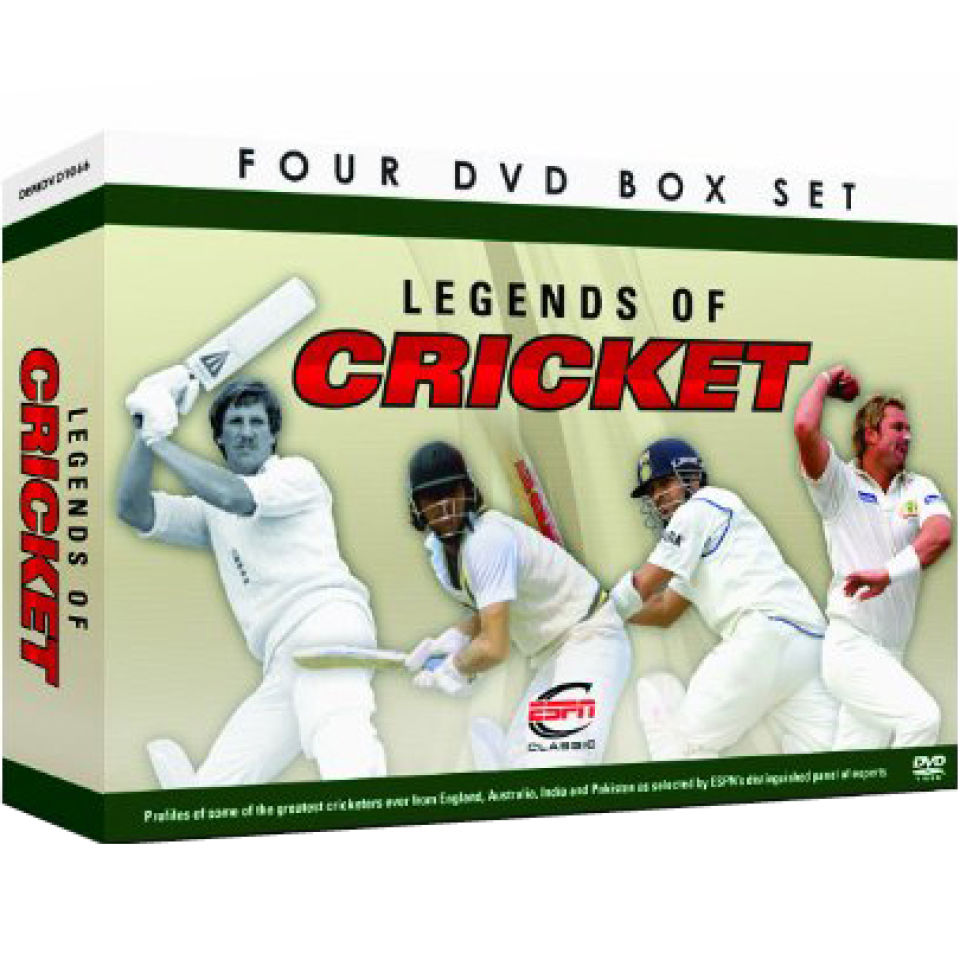 Legends of Cricket - Gift Set DVD - Zavvi UK