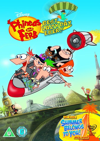 Phineas and Ferb: Best Lazy Day Ever DVD | Zavvi.com
