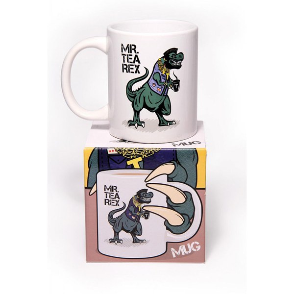 Mr Tea Rex Mug | IWOOT