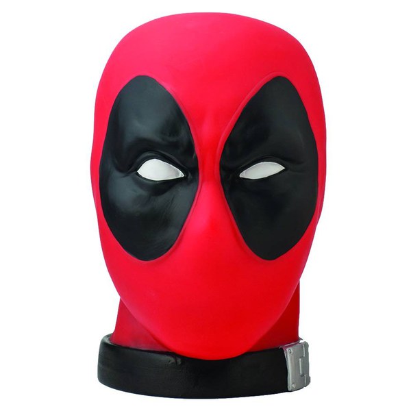 Monogram Marvel Deadpool Head Previews Exclusive 1:1 Scale Bank ...