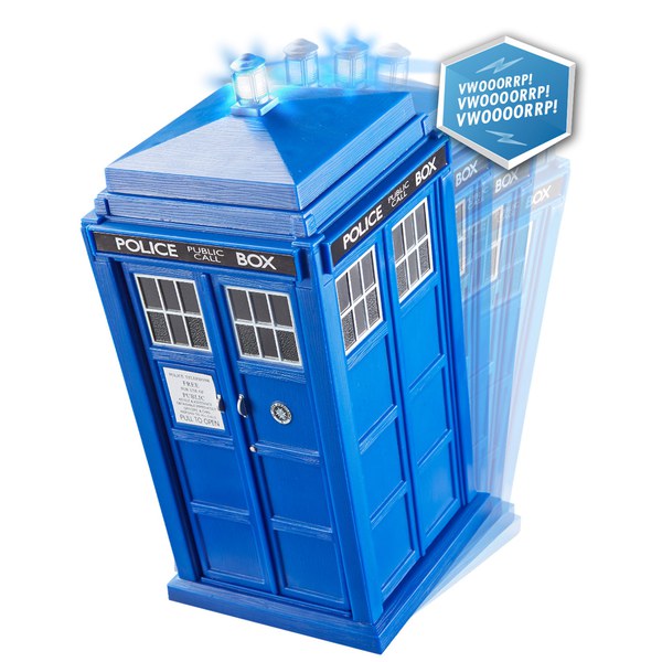 Doctor Who Spin and Fly Tardis Toys | Zavvi