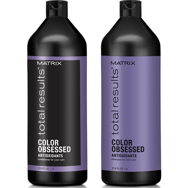 Matrix Total Results Color Obsessed Shampoo and Conditioner (1000ml ...