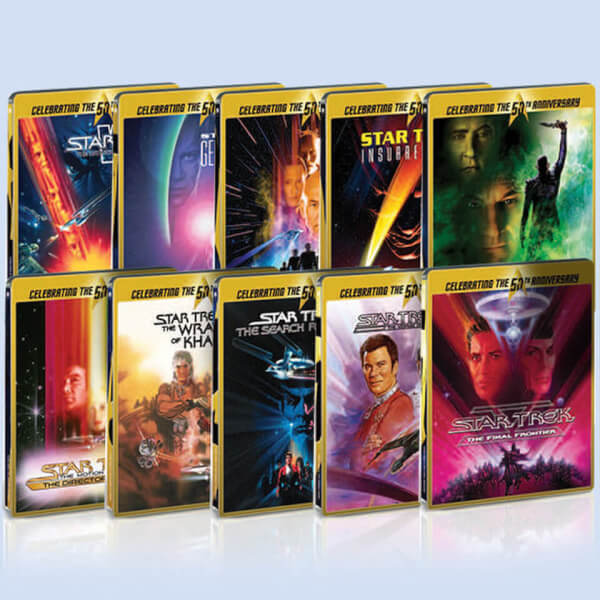 Star Trek Limited Edition Steelbook Collection Blu-ray | Zavvi