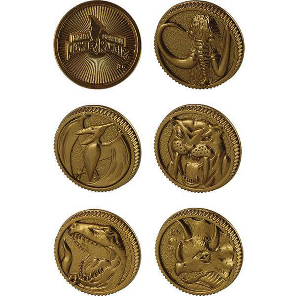 Power Rangers Legacy Power Coins Toys | Zavvi