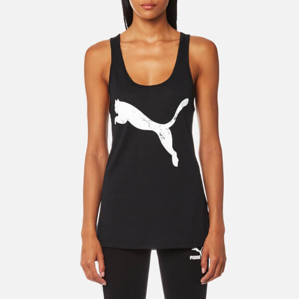 Puma Women's Essential Dri Release Tank Top - Puma Black Heather Womens ...