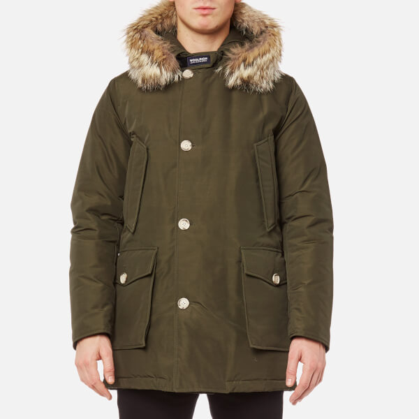 Woolrich Men's Arctic Parka Jacket - Dark Green - Free UK Delivery over £50 Woolrich Men's Arctic Parka Jacket - Dark Green - Free UK Delivery over £50