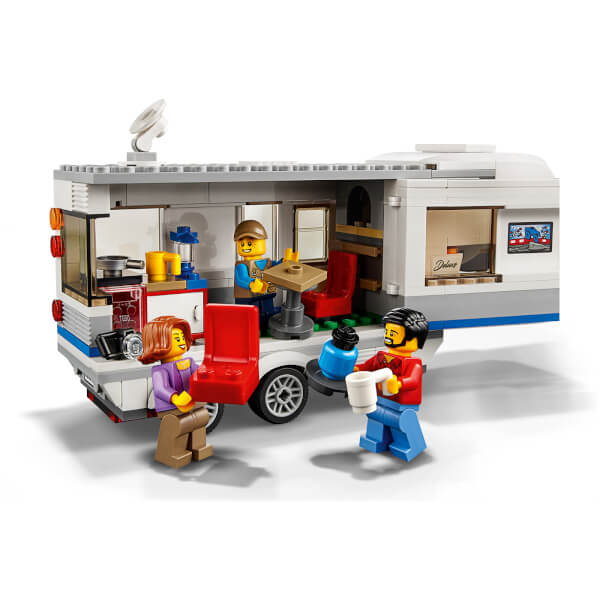 LEGO City Great Vehicles: Pickup and Caravan (60182) Toys | Zavvi