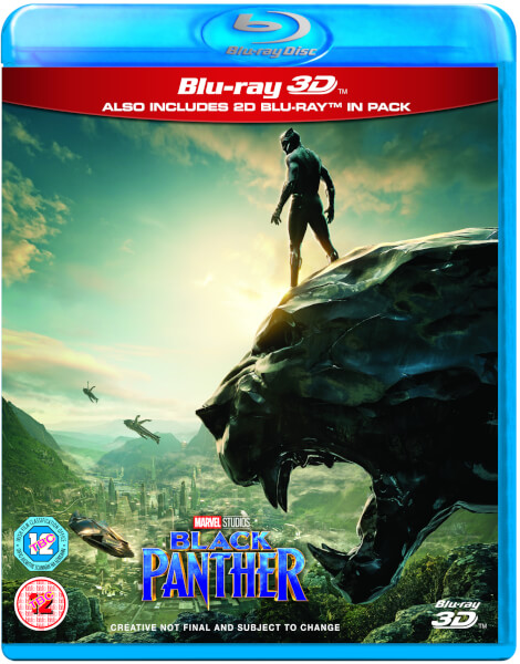Black Panther 3D (Includes 2D Version) Blu-ray | Zavvi