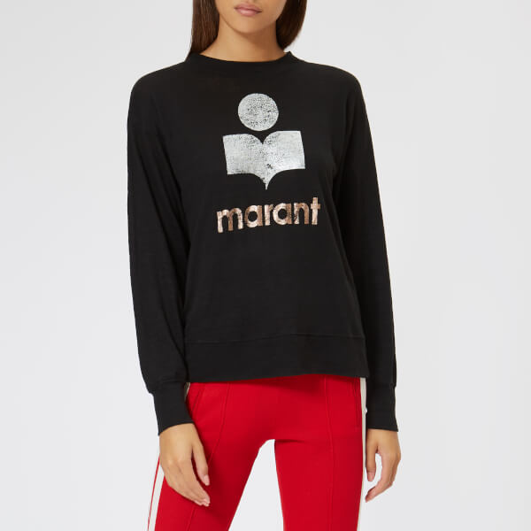Isabel Marant Étoile Women's Klowia T-Shirt - Black - Free UK Delivery ...
