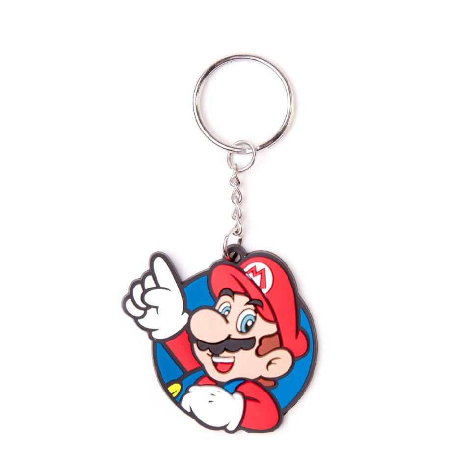 Mario - Rubber Keychain | Nintendo Official UK Store Mario - Rubber Keychain | Nintendo Official UK Store