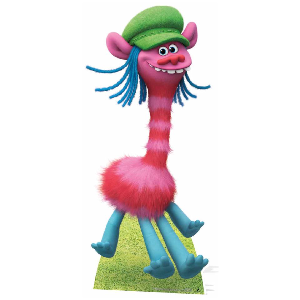 Trolls Cooper Giraffe-Like Troll Cutout | SOWIA