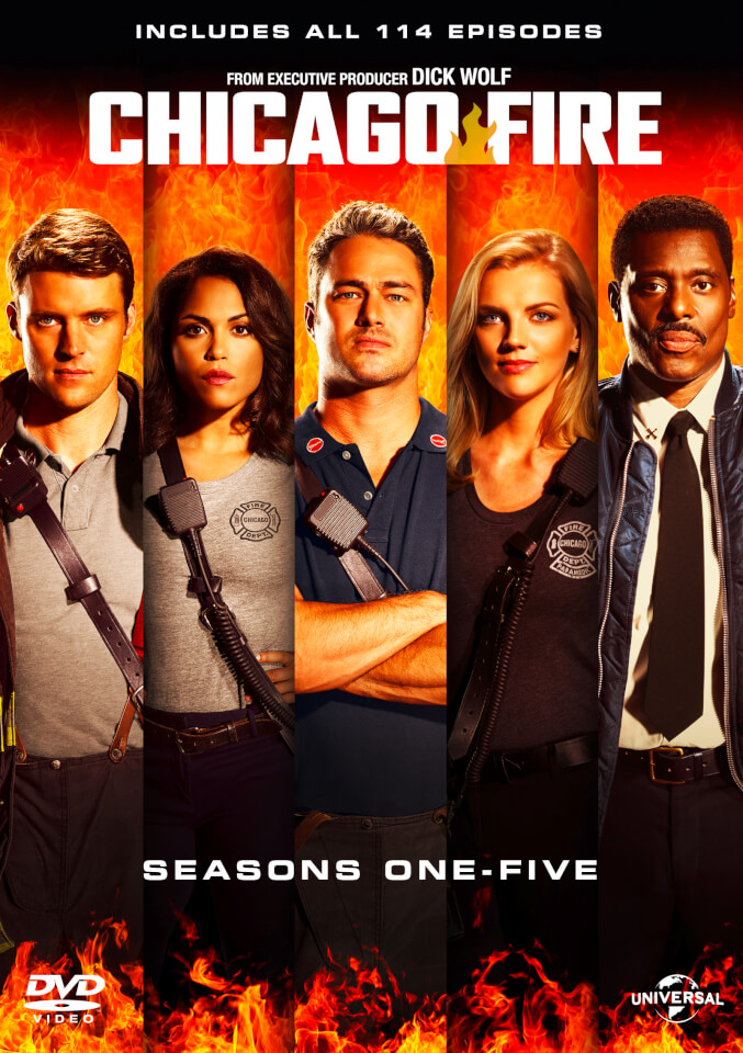 Chicago Fire - Season 1-5 DVD - Zavvi UK