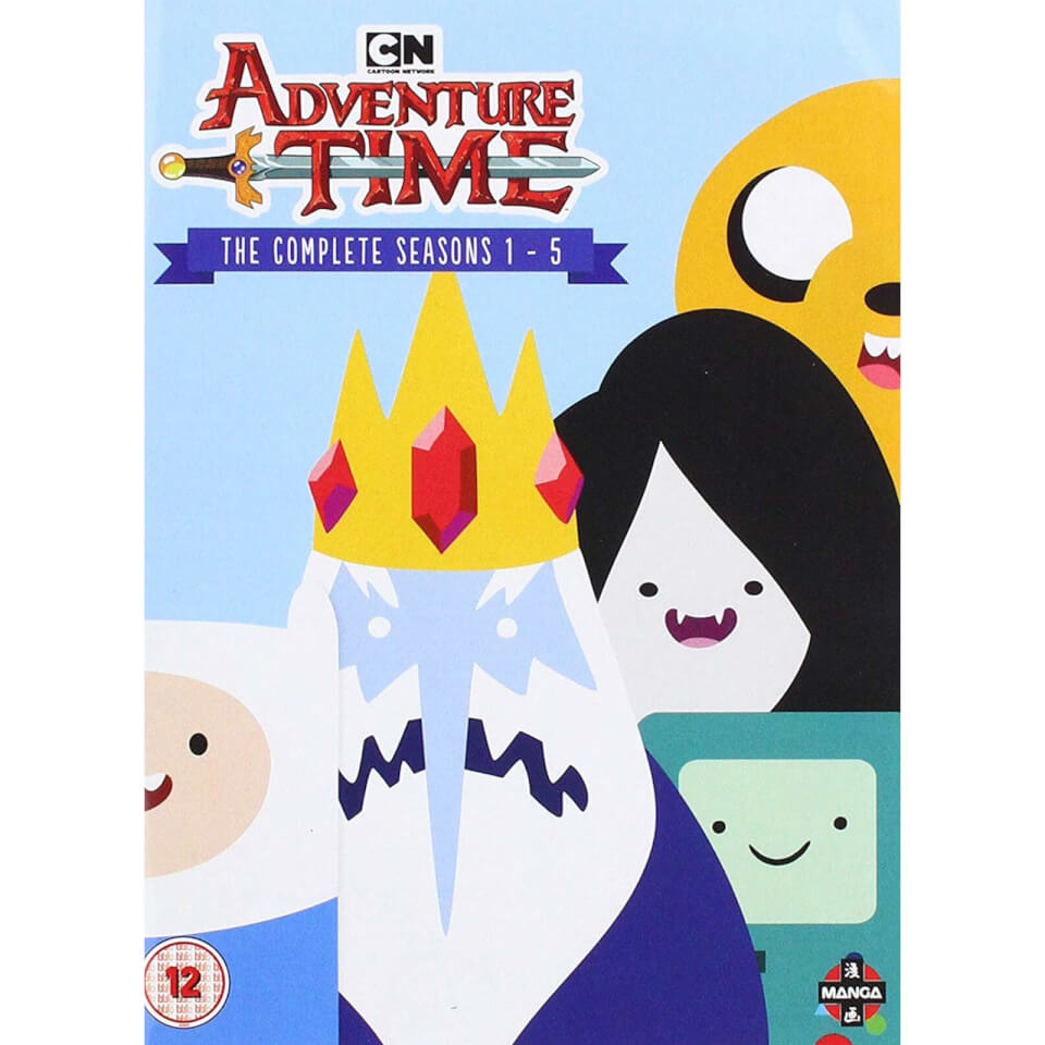 Adventure Time - Complete Seasons 1-5 Collection DVD - Zavvi UK