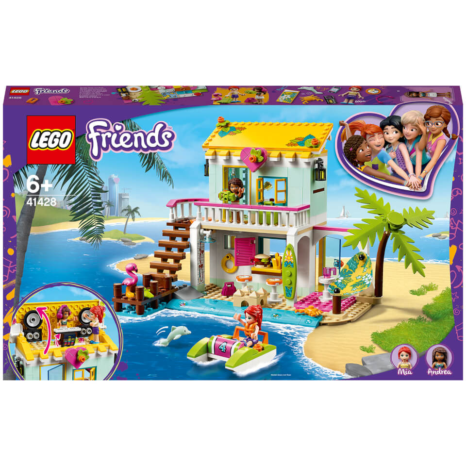 LEGO Friends: Beach House (41428) Toys - Zavvi UK