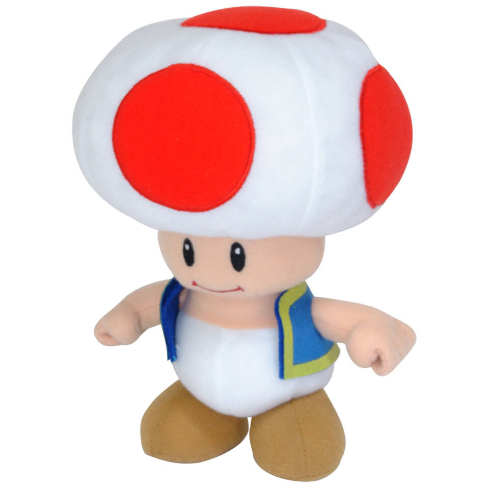 Nintendo Super Mario - Toad Plush 20cm Gifts | Zavvi Australia