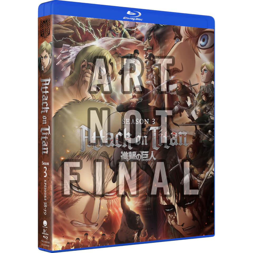 Attack on Titan - Complete Season 3 Blu-ray - Zavvi UK