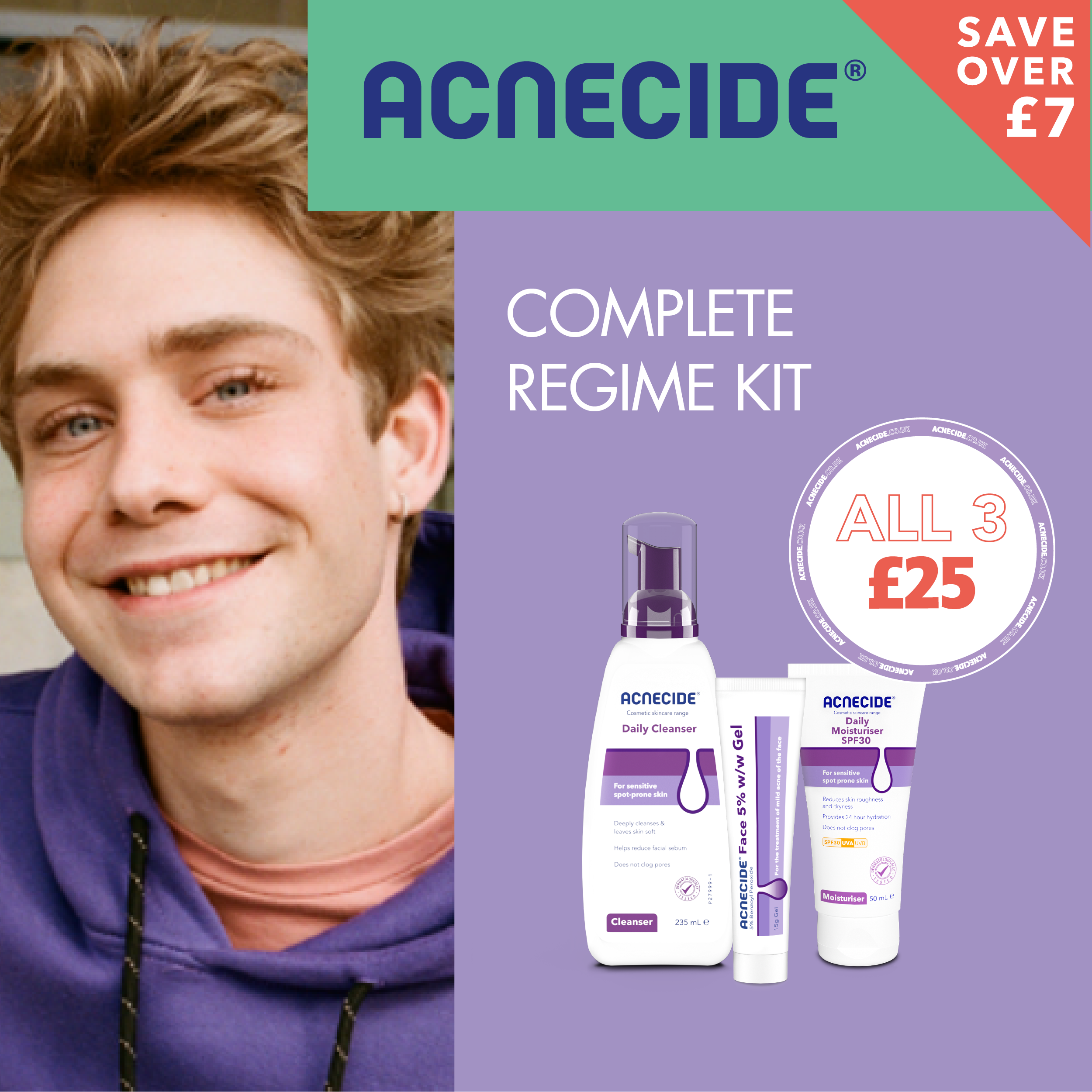 Acnecide UK | Acne Treatments & Skincare
